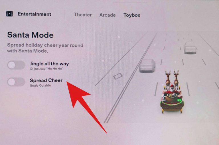 Tesla Santa Mode: Ho Ho Ho All the Way Home!