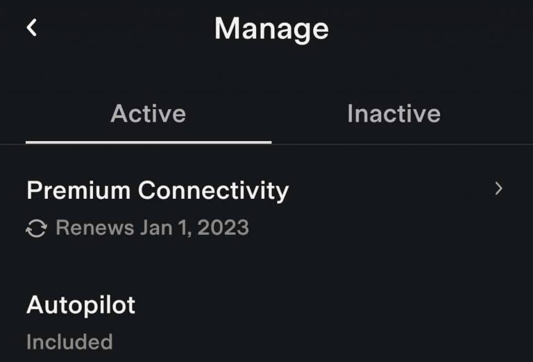 What is Tesla Premium Connectivity?