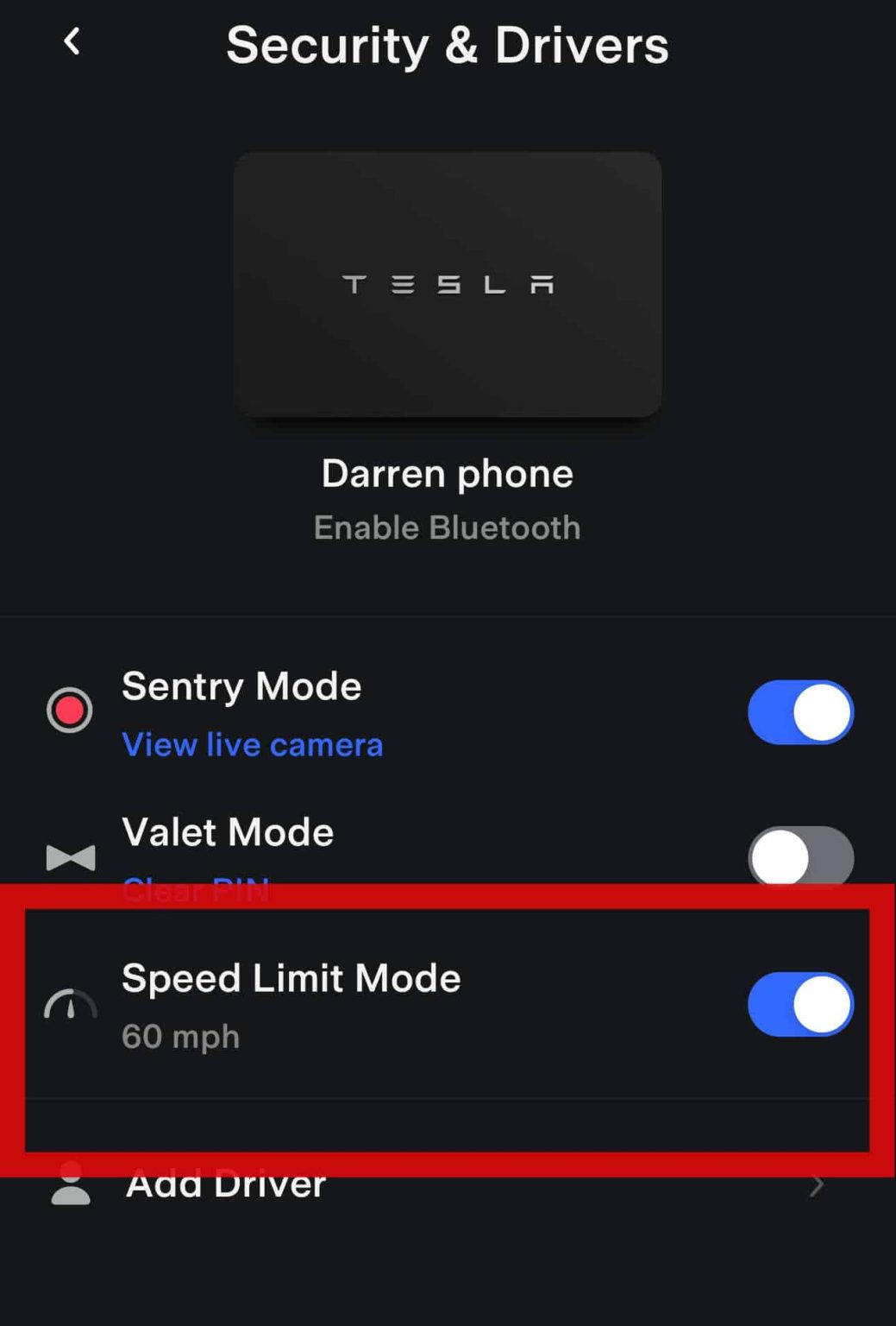 Protect Your Tesla Using Speed Limit Mode